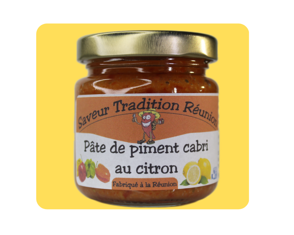 Pâte piment cabri au citron - patjaune
